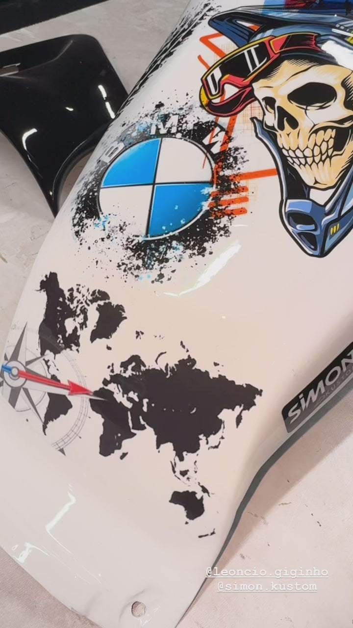 BMW GS 750/850 Tank Cover | SimonKustom